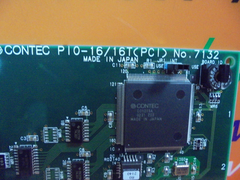 CONTEC PIO-16-16T(PCI) - 裕益科技自動化設備可程式編碼器PLC分散式控制系統DCS